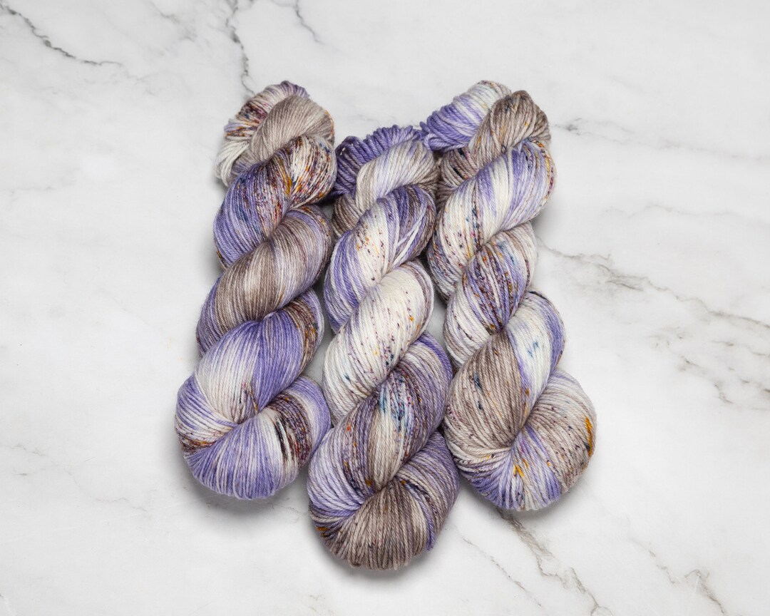 Hand Dyed Yarn Jasmine Variegated Yarn Fingering Weight Superwash ...