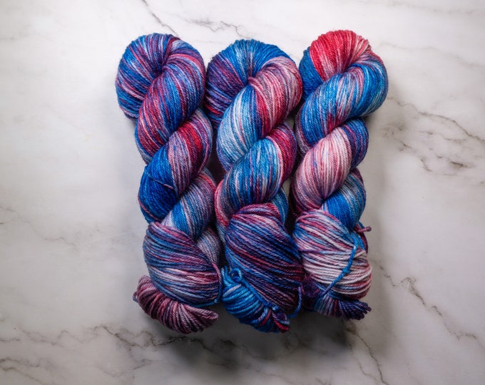 Hand Dyed Yarn Pajama Pants Variegated Yarn Superwash Merino Worsted ...