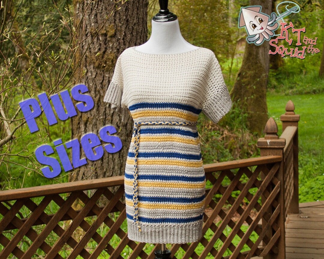 Crochet Pattern, Plus Size Summer Tunic, Crochet Womens Top, Permission ...