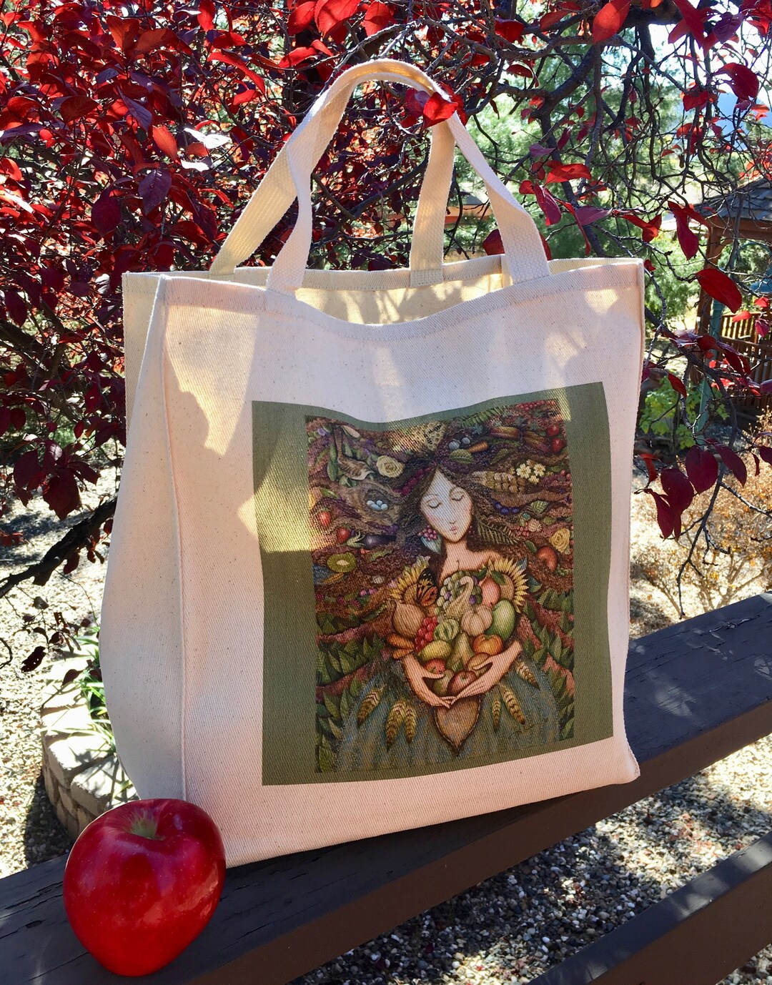 Harvest Goddess Tote Bag - Etsy
