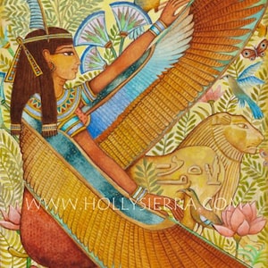 Maat - A Fine Art Greeting Card - Etsy