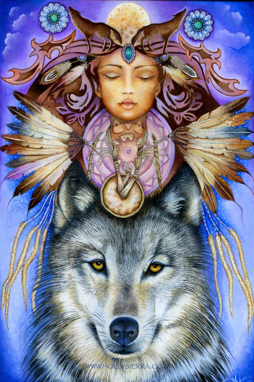 Native American Wolf Spirit