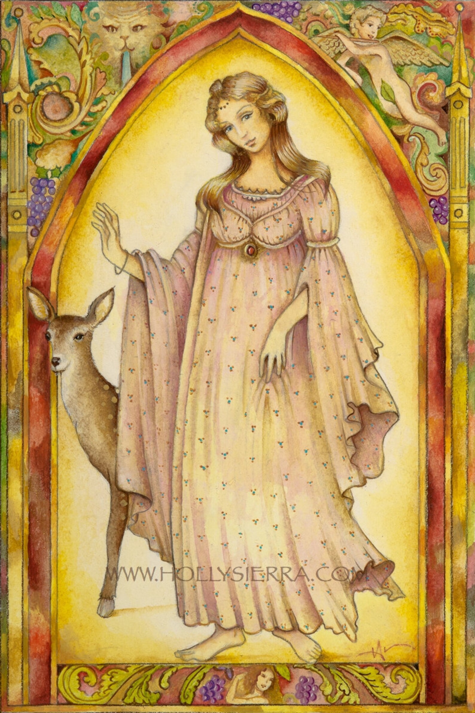 Chrysalis Canvas Quartet A Foursome of Medieval Beauties on - Etsy