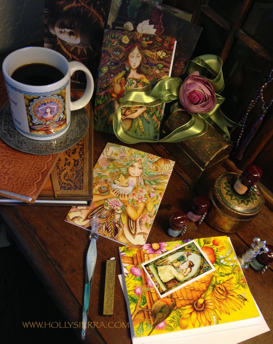 Coffee Mug and Cards - Etsy