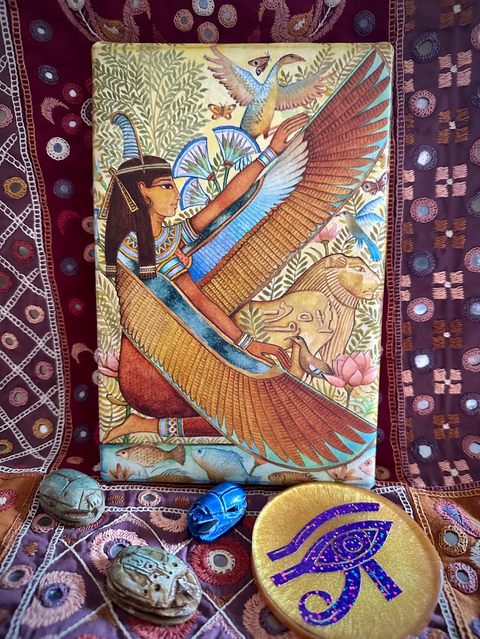 Ma'at the Egyptian Goddess of Truth - Etsy