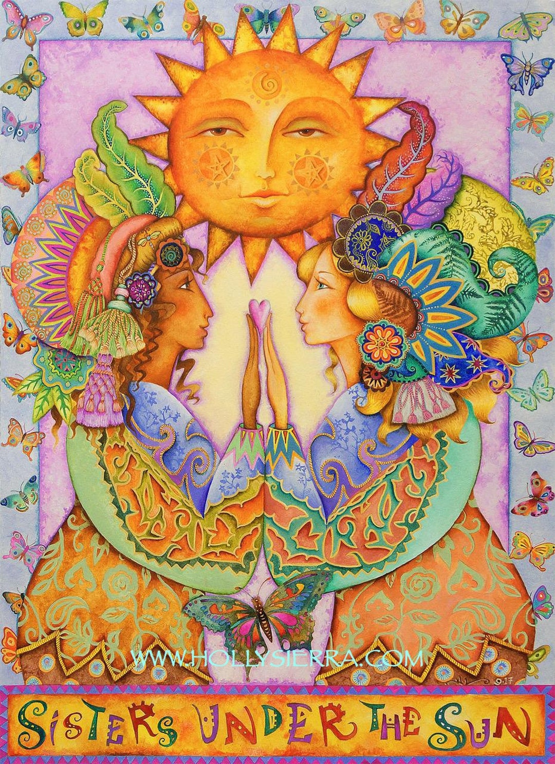 Sisters Under the Sun - Tribe and Unity - Etsy