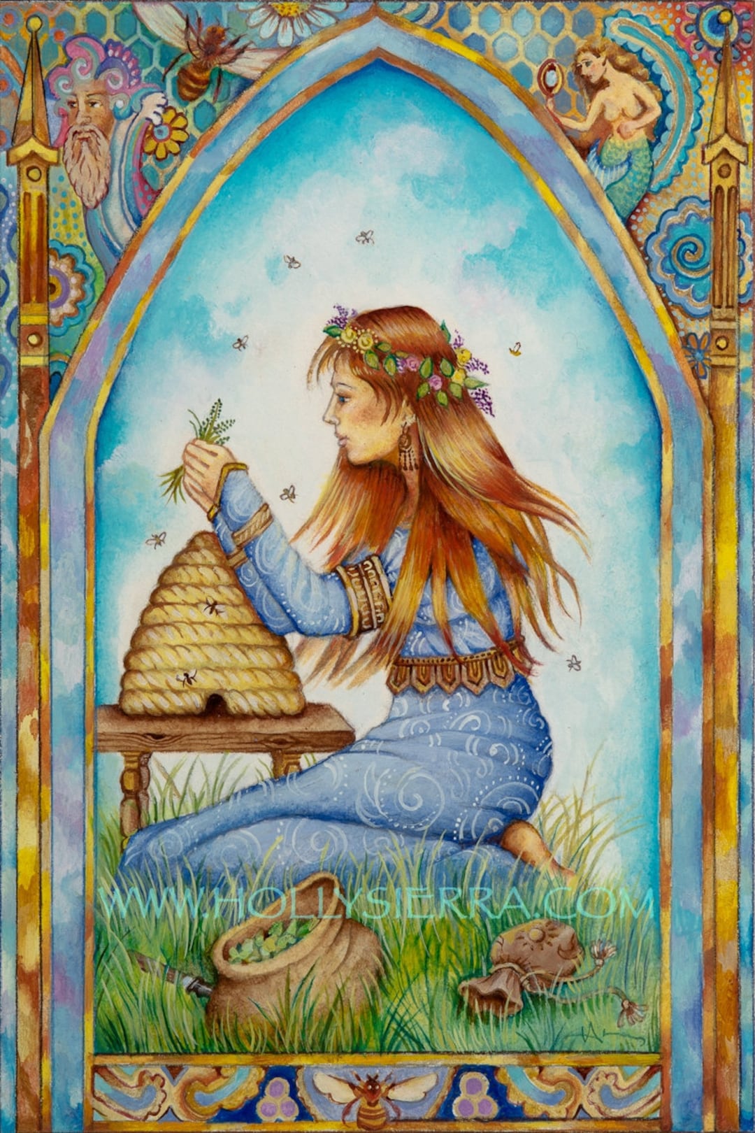 The Healer - From the Chrysalis Tarot Troupe of Medieval Characters - Etsy