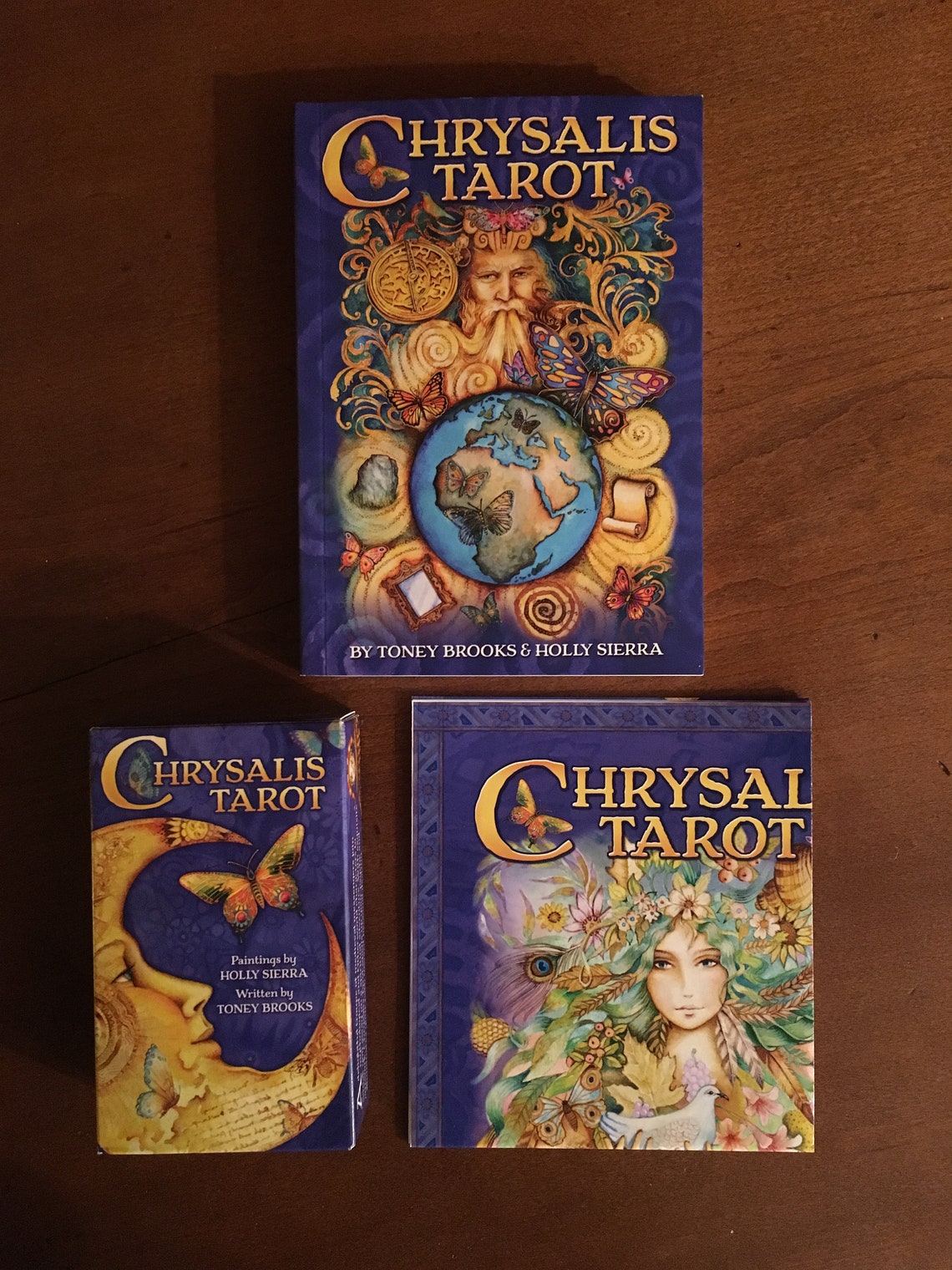 CHRYSALIS TAROT Boxed Set Chrysalis Tarot Deck Guide Book - Etsy
