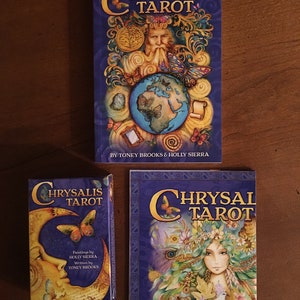 CHRYSALIS TAROT Boxed Set - Chrysalis Tarot Deck, Guide Book and Fairy ...