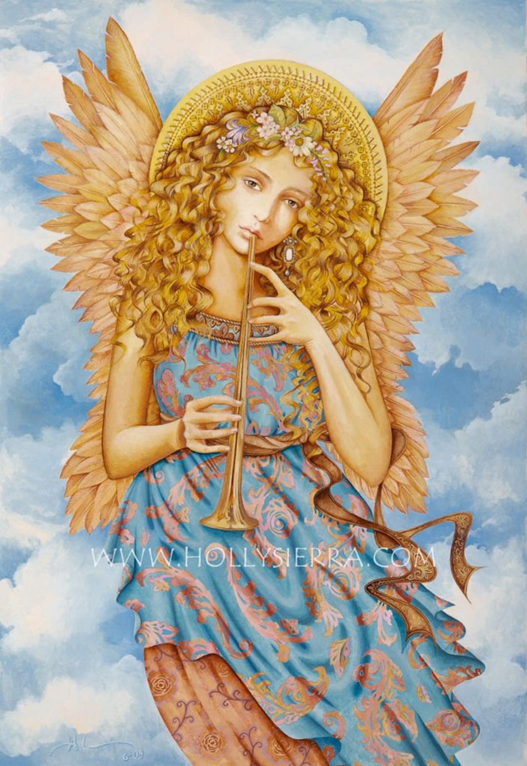 Renaissance Angel - A Fine Art Greeting Card - Etsy