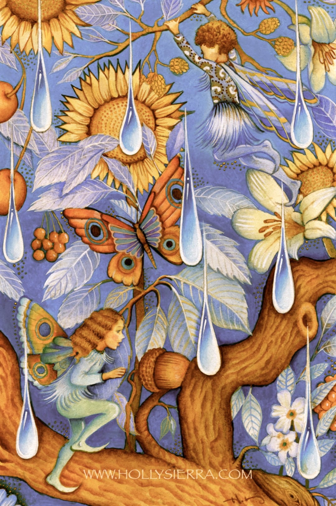 Periwinkle Fairies - Dancing in the Rain - Etsy