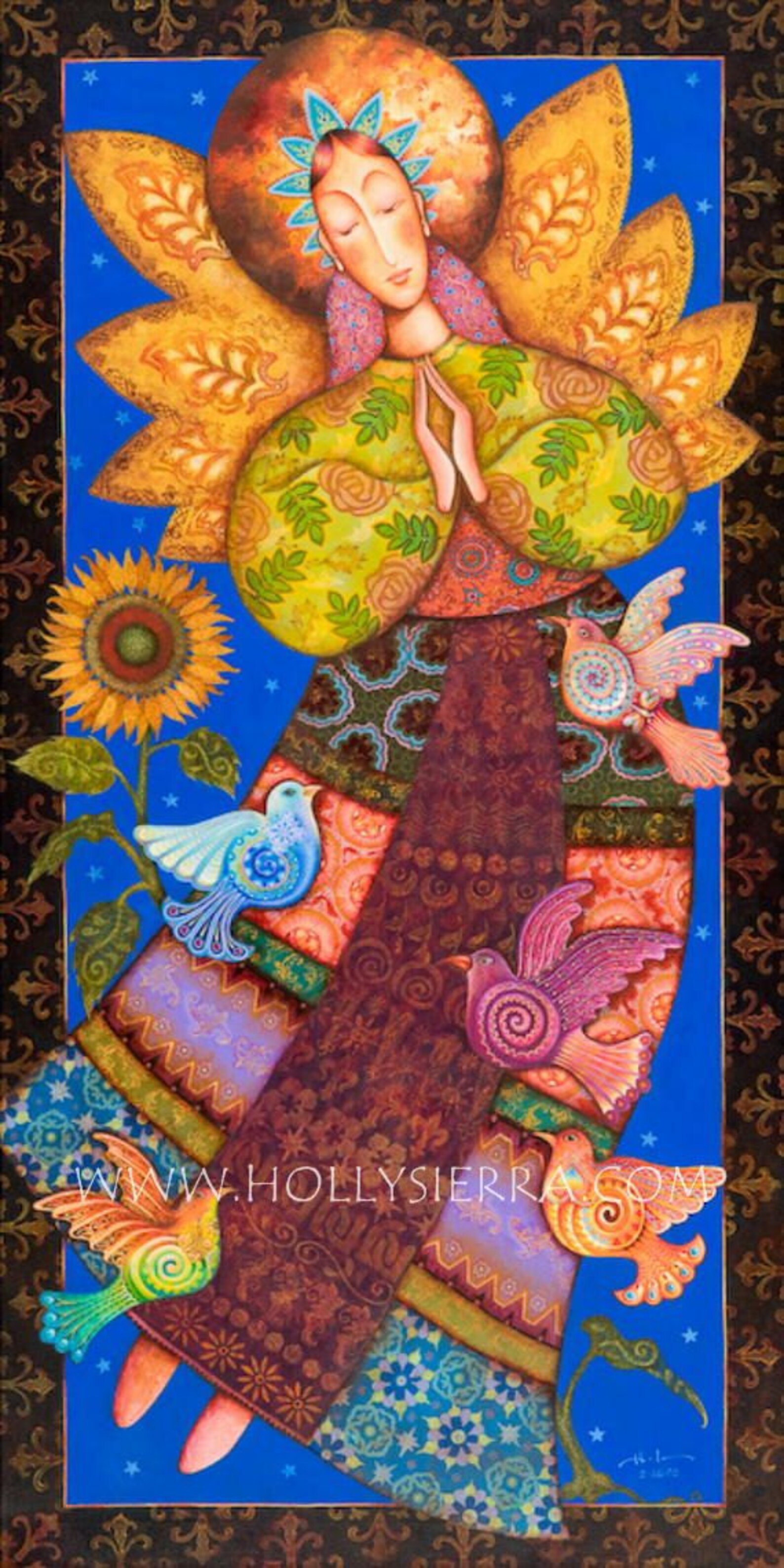 Angel De Santa Fe A Fine Art Greeting Card - Etsy