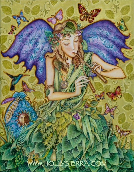 Fairy Song - A Fine Art Greeting Card - Etsy