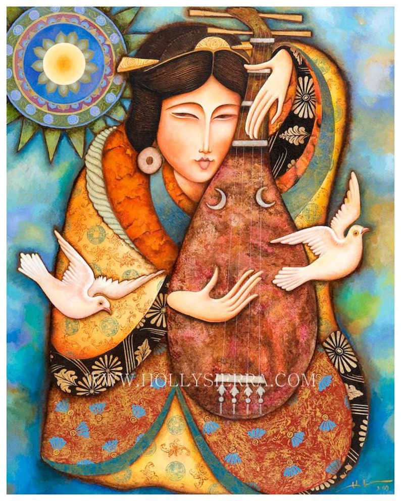 Benzaiten the Japanese Goddess of Music - Etsy