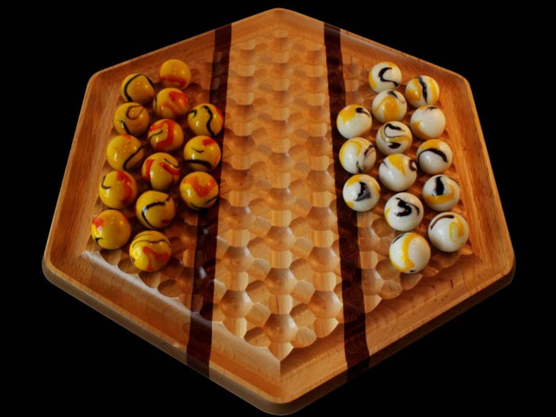 Marble push A Game for Intellectuals. | Etsy