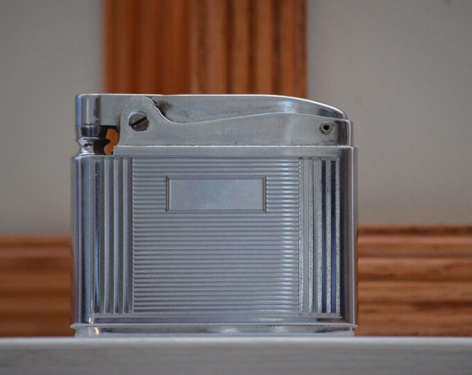 Ronson Adonis Lighter - D145217 -silver Antique Lighter 1947-50's - Etsy
