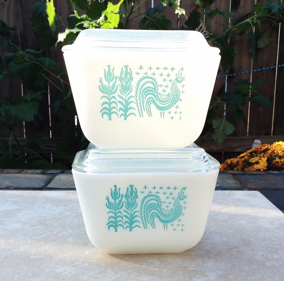 Vintage Pyrex Butterprint Refrigerator Dishes 1957-1968 - Etsy
