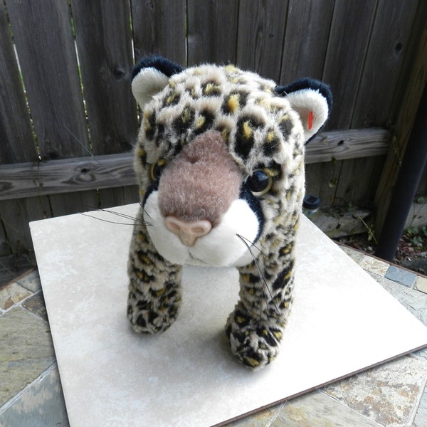 Plush Leopard - Etsy