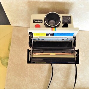 Polaroid Onestep Land Camera-white Rainbow-70s - Etsy