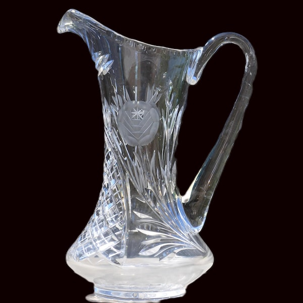 Crystal Pitcher - Etsy