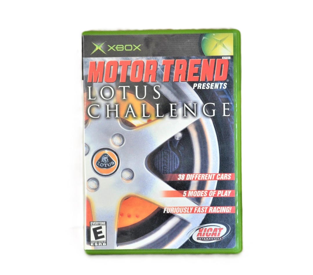 Vintage Xbox Lotus Challenge Motor Trend 2002 - Etsy Österreich