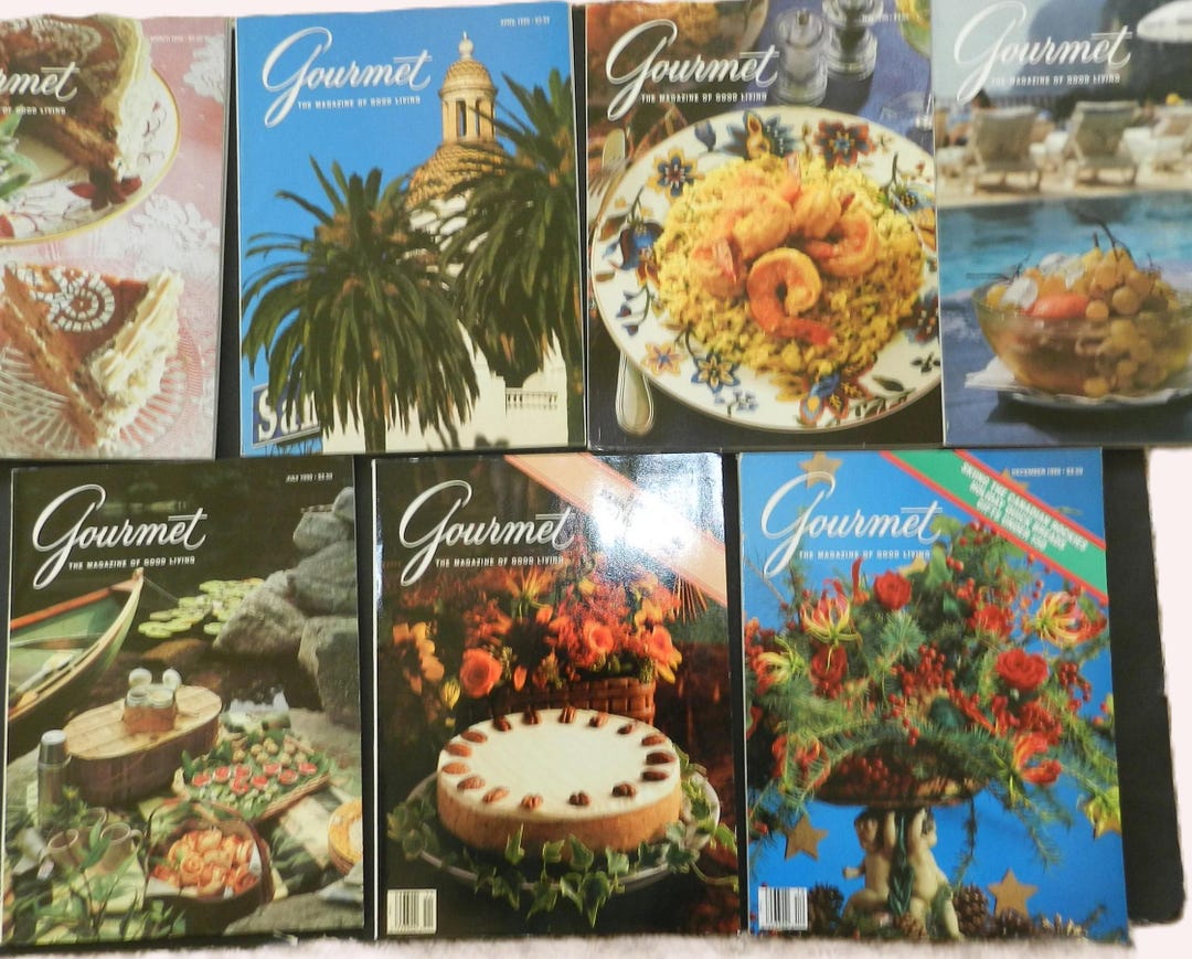 1990 Gourmet Magazines, Pick Your Preferred Issue - Etsy