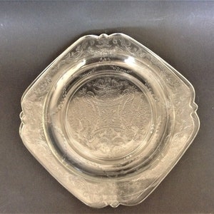 Indiana Glass Lunch Plates Vintage Recollection Madrid 4-piece Set ...