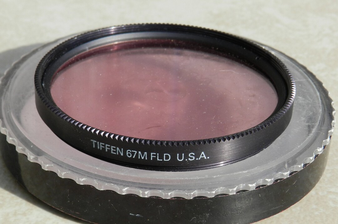 Vintage Tiffen 67M FLD Lens Filter, 1990s - Etsy