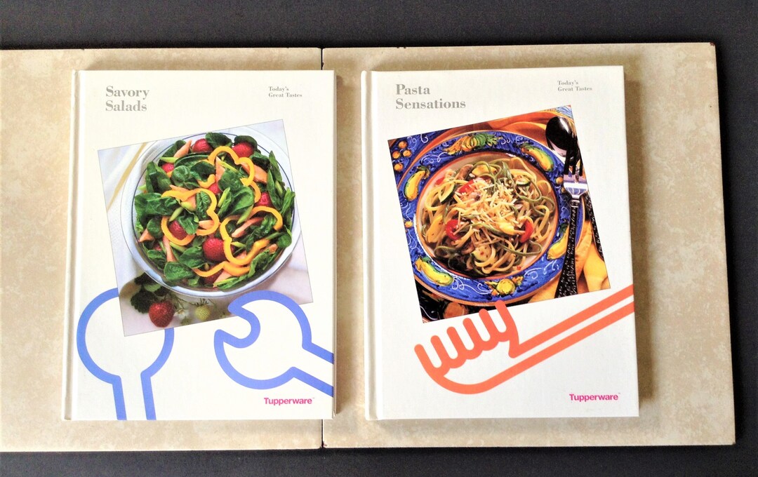 Vintage Tupperware Cookbooks 1994 Set of 2 - Etsy