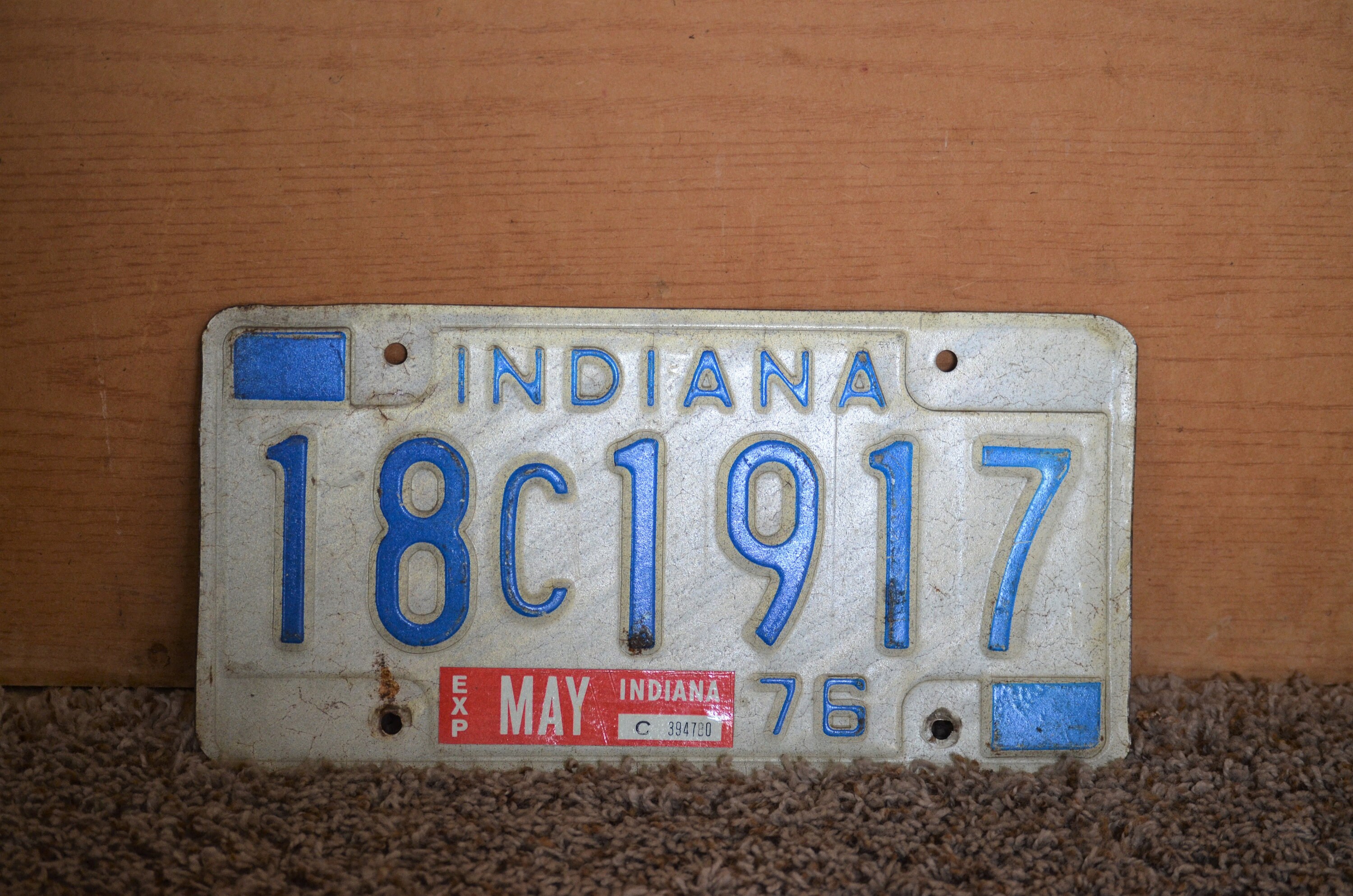 Indiana License Plates Blue And White State Plate 1976 Etsy indiana-license-plates-blue-and-white-state-plate-1976-etsy