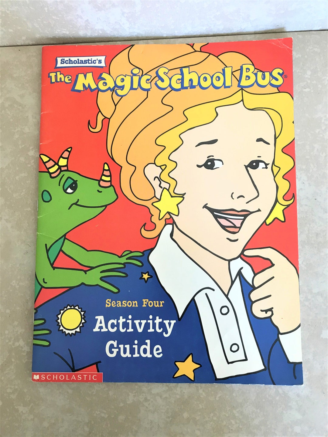 Vintage the Magic School Bus Activity Guide Book 1997 Season 4 - Etsy