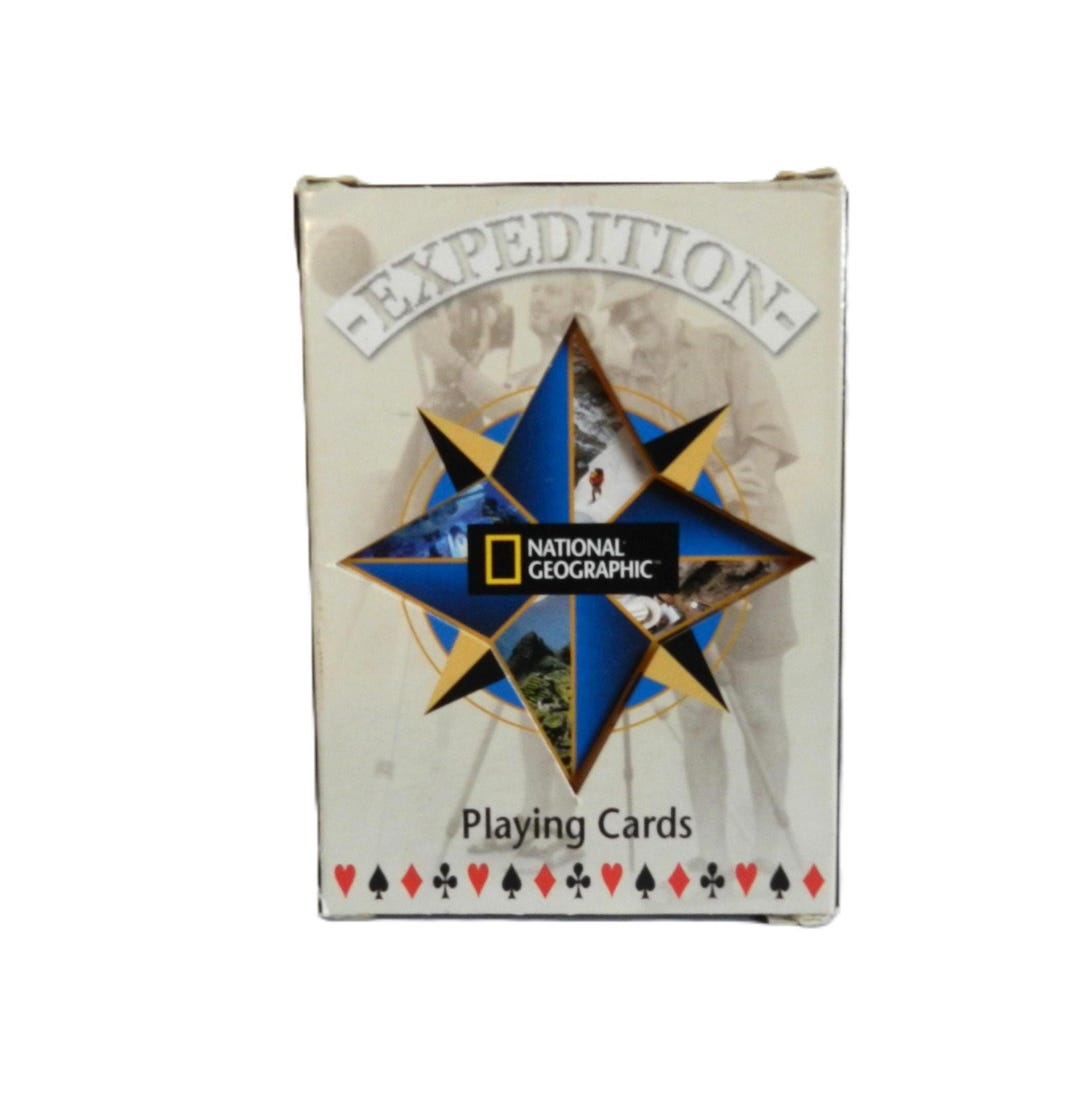 Vintage Playing Cards Expedition by Carta Mundi for National Geographic ...