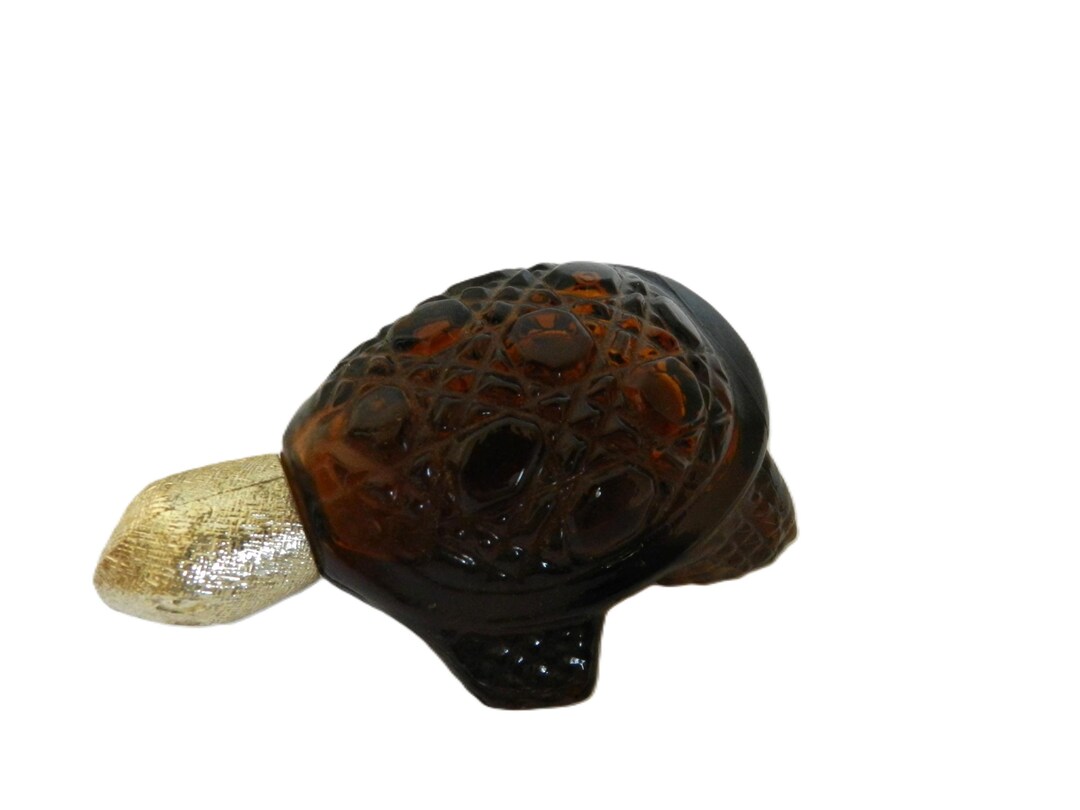 Vintage Avon Turtle Perfume Bottle 1971-73 - Etsy