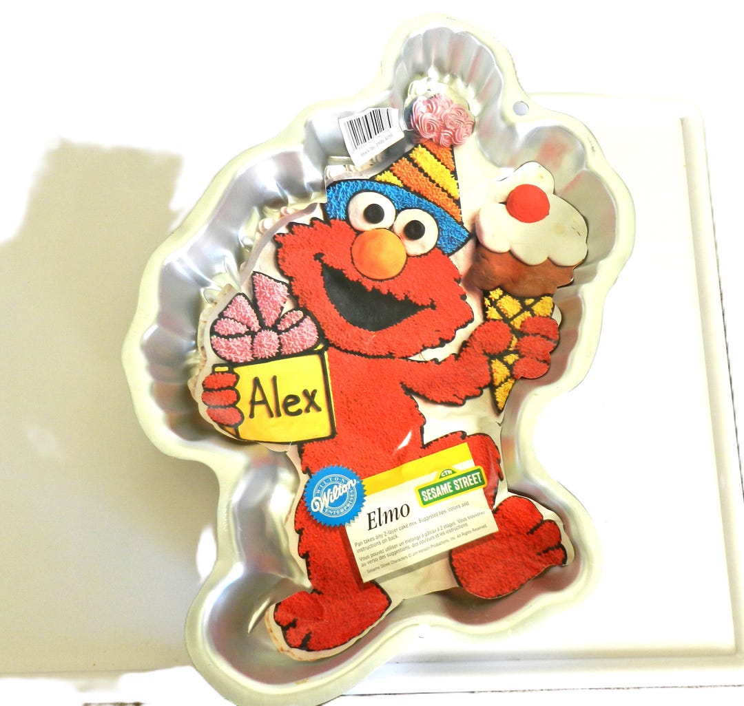 Vintage Wilton Elmo Cake Pan 1995 - Etsy