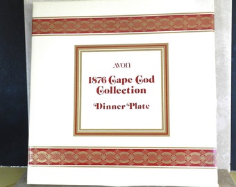 Vintage Avon Cape Cod Dessert Lunch Plates Set of 12 in Original Boxes ...
