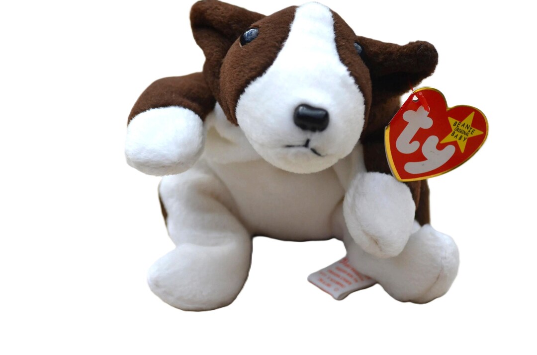 Vintage Ty Bruno Beanie Babies Dog 1998 With Optional Tag - Etsy