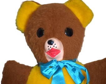 Vintage Teddy Bear by A & L Novelty Co - Adorable 60s 70s Vintage Teddy Bear by A & L Novelty Co - Adorable 60s 70s