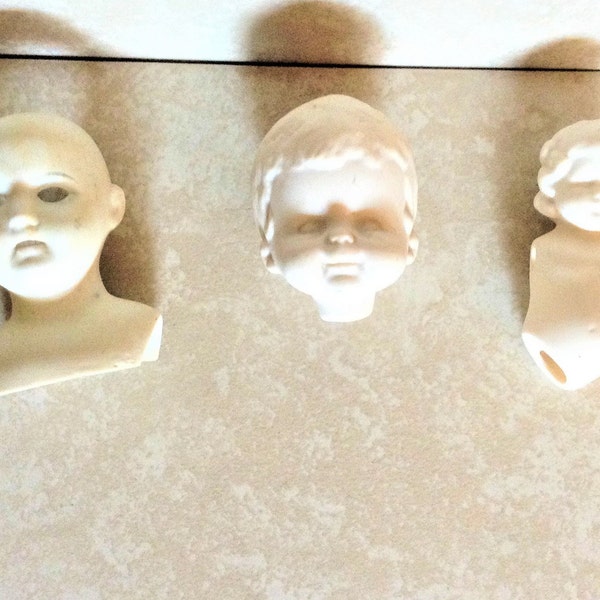 Ceramic Doll Head - Etsy