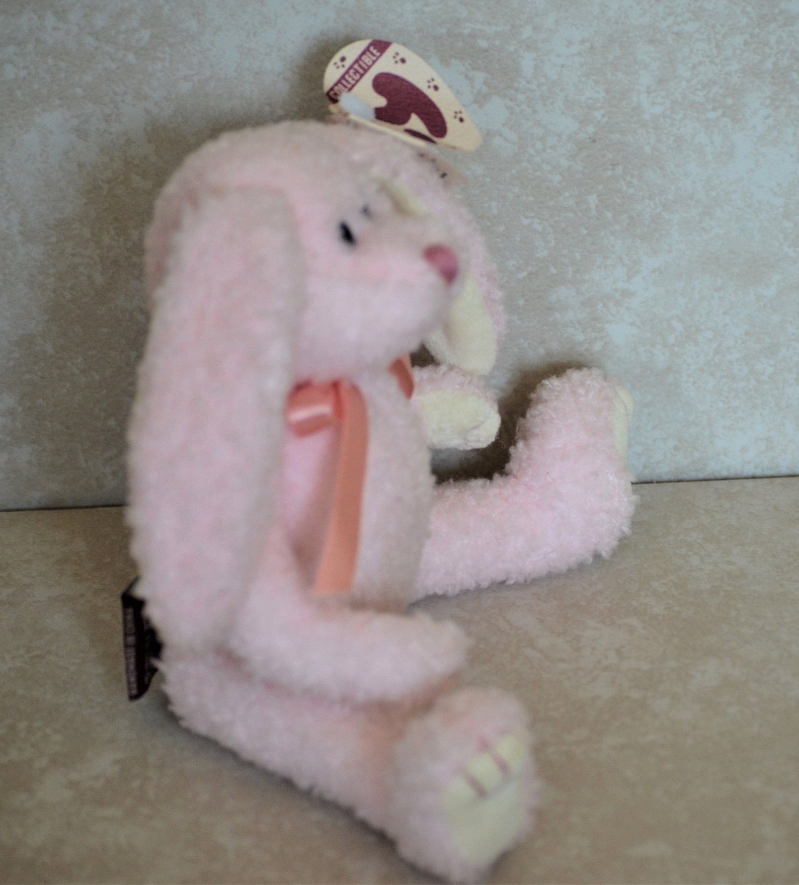 TY Strawbunny Plush Pink Bunny Attic Treasures 1999 | Etsy