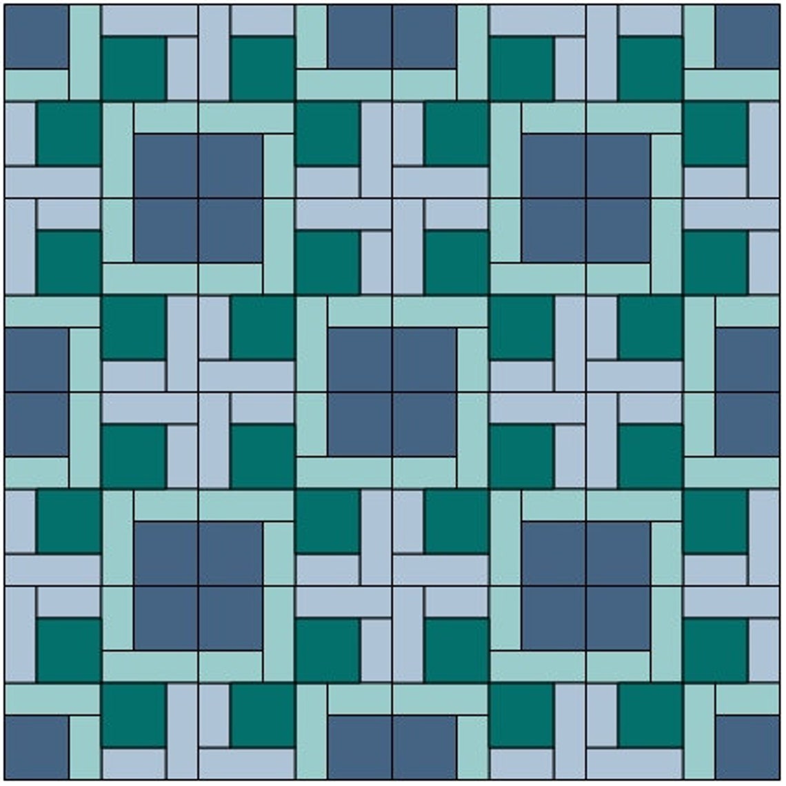 Patience Corners Quilt Block Pattern - PDF Quilt BLOCK Pattern - Easy ...