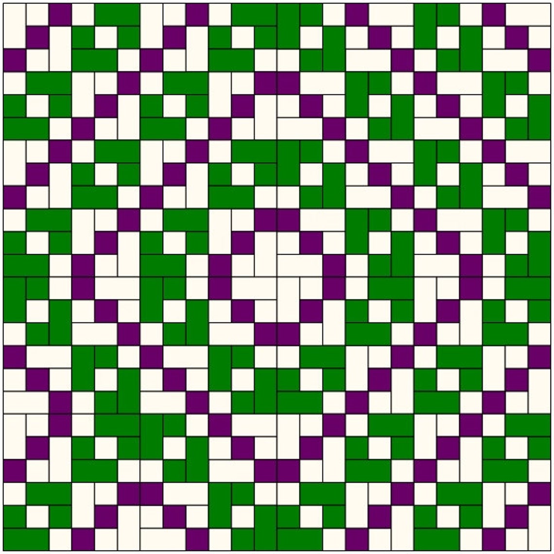 Quad Nine Patch - PDF Quilt BLOCK Pattern - 12 Inch Block - Etsy
