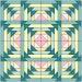 Chicago Geese Block Pattern - PDF Quilt BLOCK Pattern - Flying Geese ...