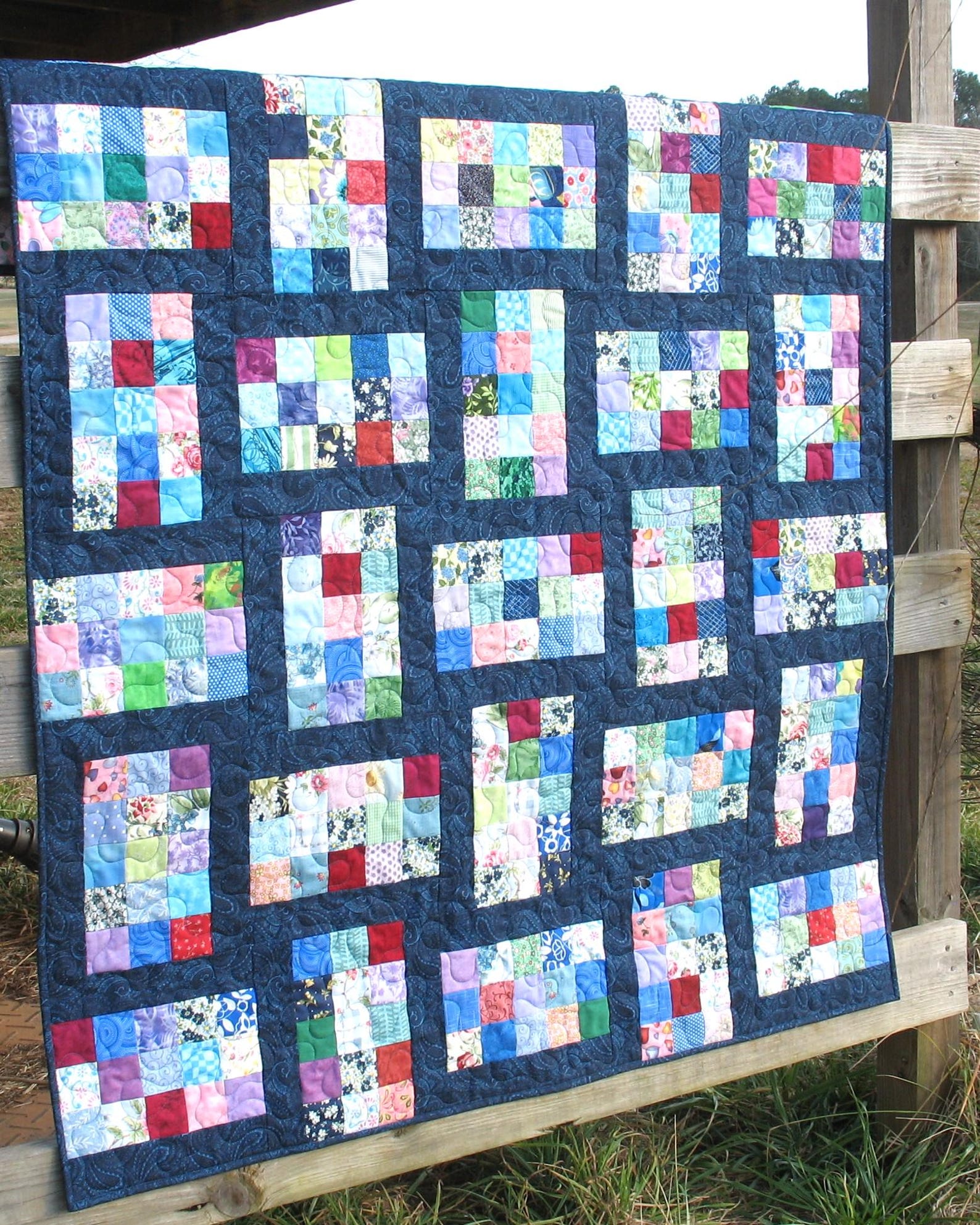 15 Squares PDF Quilt Pattern, a Scrap-busting Beginner-friendly Design ...
