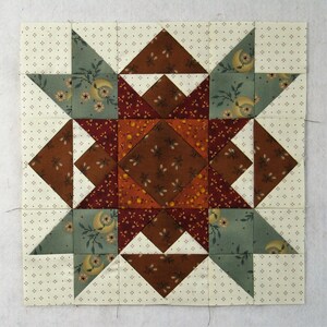 Wind and Weather Block of the Month Quilt Pattern - PDF Instant ...