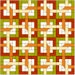 Loop the Loop Block Pattern - PDF Quilt Block Pattern - Double Wedding ...