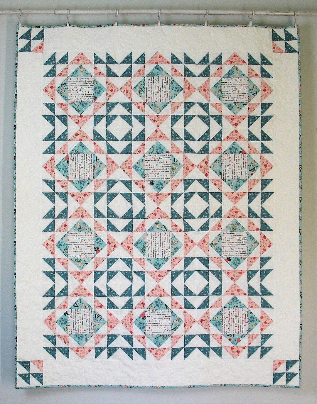 Shattered Glass - PDF Quilt Pattern - Sizes Include Lap, Baby, Throw ...