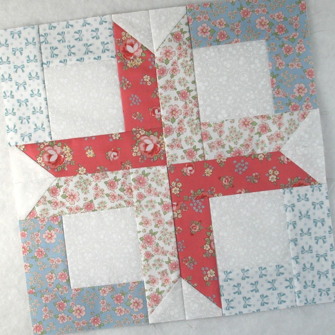 Box Quilt Block Pattern - PDF Quilt BLOCK Pattern - Beginner-friendly ...