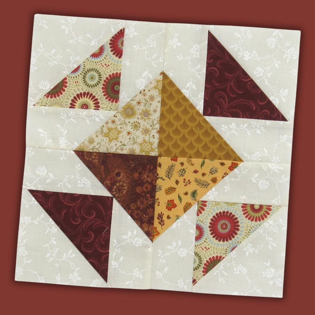 Country Farm Quilt BLOCK Pattern - PDF Quilt BLOCK Pattern - 12 Inch ...