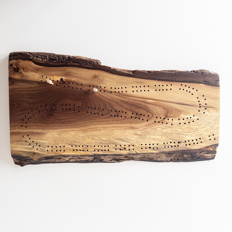 Cribbage Board Table - Etsy