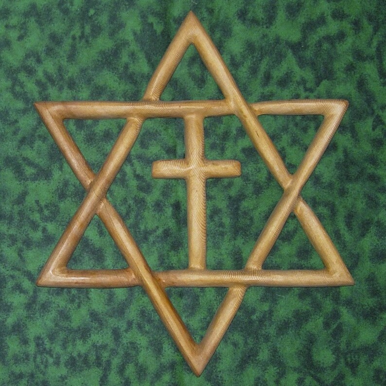 Messianic Star Jewish-christian Families-star of David - Etsy